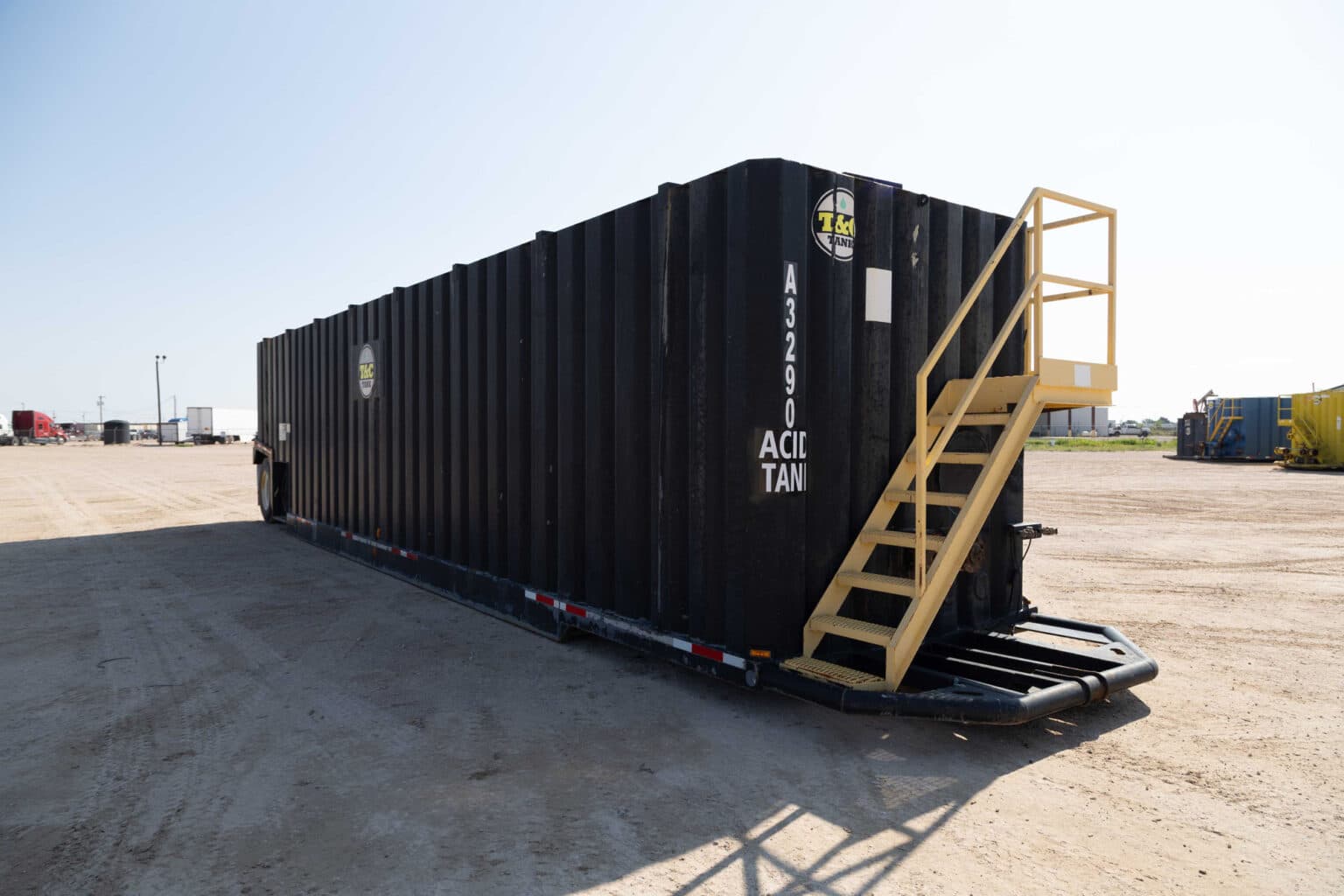 Acid Frac Tanks For Rent | T&C Tank